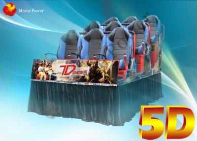 China 3D Glasses Dynamic Rain Fire 5D Movie Theater With Body Motion Seater for sale