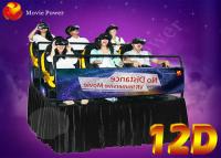 China Fog Smell Fire Virtual Reality 12D Cinema Theater Equipment for sale