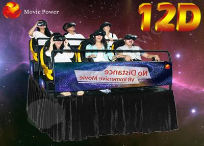 China 7D 9D 12D Virtual Reality Cinema Simulator With 3 Dof Electric Dynamic System for sale