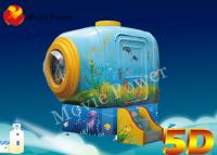 China Forward / Backward 2 Seats 5D Cinema System With Electric System for sale