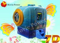 China Small 2 Seat 5D Mobile Movie Theater For Children Game Center for sale