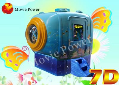 China Small 2 Seat 5D Mobile Movie Theater For Children Game Center for sale