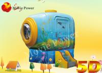 China Amusement Park 7D / 5D Mini Cinema With Down / Bump Chair effects for sale