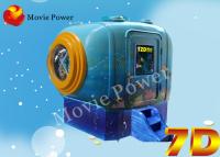 China Attractive Kids Roller Coaster 9D / 5D Mini Cinema With Coin Control System for sale