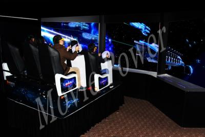 China Tank Storm Shooting Game Motion Simulator 9D Action Cinemas equipment for sale