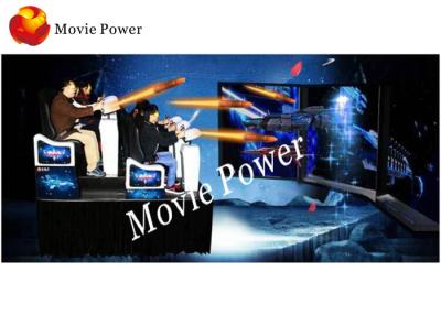 China Kino Vivid Scene T-MAX 9D Action Cinemas with Back poking / Air injection Chair Effects for sale