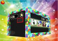 China Environmental Effects Dynamic Platform 5D Cinema Cabin Blow Water / Air To Face for sale
