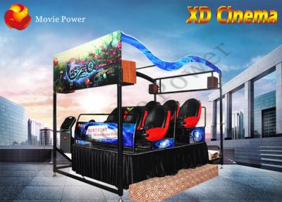 China Air Injection / Blow Water XD Simulator 9D Virtual Reality Cinema With 2 - 12 Seat for sale