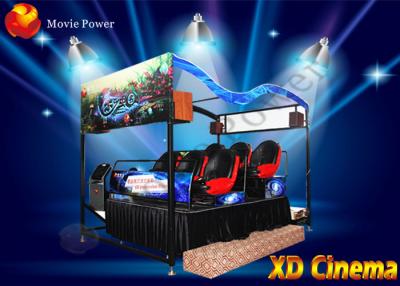 China Popular 6DOF Electric Dynamic Platform XD Theatre VR GlassesⅡ With No Vertigo for sale