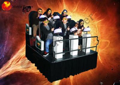 China Rich Real Interactive Movie 9D Action Cinemas with Wraparound Screen for sale