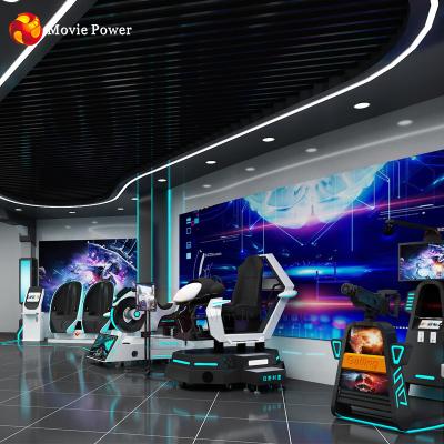 China 10-1000m2 9D VR Theme Park With Arcade Game Machine Virtual Reality Experience Hall Zone for sale