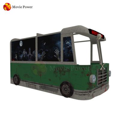 China Vr Zombie Shooter Virtual Reality Simulator System 9d VR Ghostly Bus for sale
