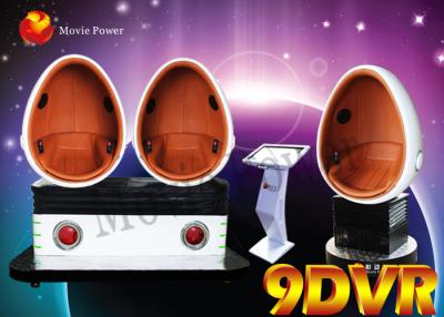 China 3 Cabins 9D VR Cinema 9d Virtual Reality Cinema Busy Street Park for sale