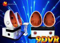 China Purple Horn 9d Virtual Reality Equipment With Motional Chair 2 Seats Amusement Park Rides for sale
