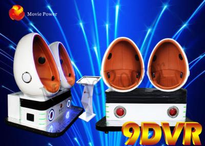 China Purple Horn 9d Virtual Reality Equipment With Motional Chair 2 Seats Amusement Park Rides for sale