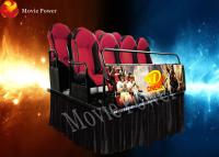 China Hydraulic System 7D Simulator Cinema 6 DOF Motion Platform SGS for sale