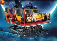 China Liner Polarization 3D Glasses 7D Cinema  Fast Servo 6 dof 6/9/12 Seats for sale