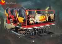 China Professional 2.25KW 6/9/12 Chairs 5D Movie Theater With Free Movies for sale