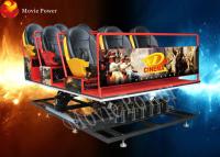 China Full set 6-12 Dynamic Seats 5d Mobile Cinema With Specially Effect for sale