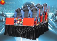 China 9 Seater 7D Movie Theater Dynamic Platform 5D Cinema Simulator for sale