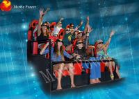 China Outdoor Movable 9 Seat 7d simulator cinema SGS projection system for sale