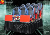 China Real feelings 7D movie theater electric system profitable amusement rides for sale