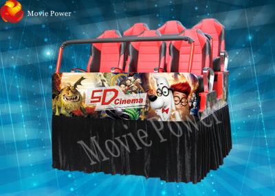 China Entertainment hydraulic system 5d 7D movie theater 12 months guarantee for sale