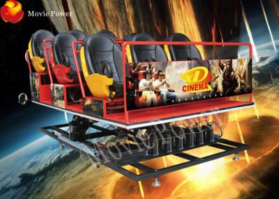 China Most revenue high class hydraulic motion cinema 5D cinema ISO9001 for sale