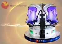 China Simulator 9D VR Cinema With 1/2/3/6 Seats Electric Hydrolic System for sale