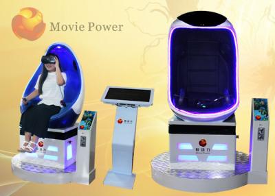 China Electric System 1 Seat  Dynamic 360 Degree Interactive VR simulator experience Virtual Reality egg for sale