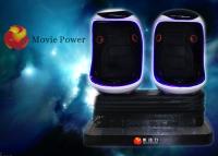 China The Best Virtual Reality Headset 9D VR with Motion Platform 3 Seats 360 Degree egg VR Cinema Simulator for sale