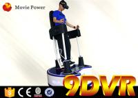 China Amusement Simulator Equipment Electric System 9D VR Standing Up Cinema for sale