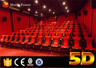 China 3D Visual And 5D Motional 24 Seats 5d Cinema With Special Effects Popular In Amusement Park for sale