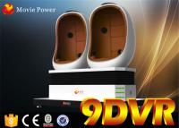 China Egg Shaped Fiberglass 9d Vr Cinema 360 Degree Virtual Reality World With Gun Shooting Games for sale