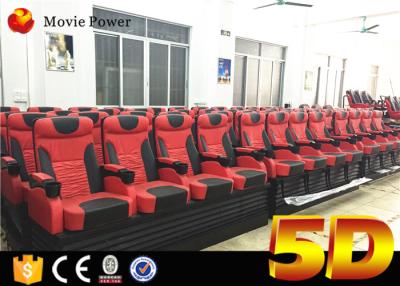 China 2.25 KW Platform Electric 4D Theater System with 2-200 Seats Suitable for Amusement Park for sale