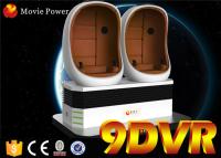 China Virtual Reality Cinema 2 Seats VR Egg Simulator Electric System for sale
