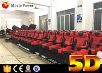 China 200 Seats Electric System 3 DOF Large Scale 4D Movie Theater with Rain Effects and Moving Chairs for sale