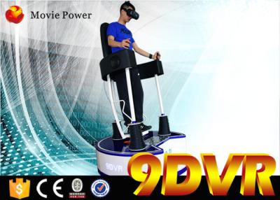 China Electric System 220V Standing Up 9D VR with Exclusive Movis and Gun Shooting Game for sale