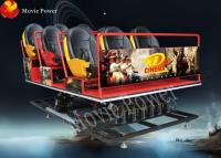 China 6 9 12 Seats 7d 8d 9d action cinemas accurate 6-dof motion simulator 7d shooting cinema for sale