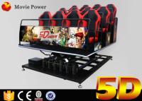 China CE Certificate 5D Movie Theater With Special Effects for theme park , shopping mall for sale