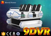 China 9D Virtual Reality 6 Seats VR Family interactive gun shooting game and 360 degree movie for sale
