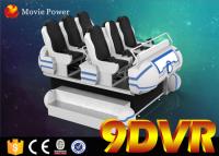 China Family 6 Seats 9D VR Cinema Electric Cinema System With Wind Special Effects for sale