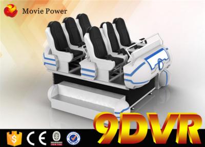 China Max Load 1200 KG 9d Cinema Simulator With Special Effects 1440 x 2560 VR Headset for sale