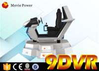 China Silver Intelligent 9D Simulator Racing VR Equipment With 360 Degree Screen for sale