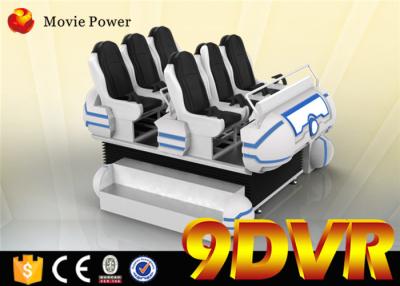 China 6 Seats High Definition Movies / Games 9D VR Cinema For Movie Truck Easy Installation for sale