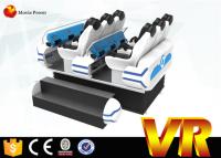 China Purple Horn 6 Seats VR 9d Simulator Dynamic Special Effects For Amusement Park for sale