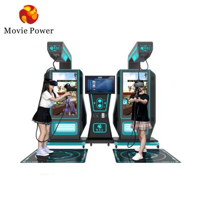 China 9d Vr Arcade Shooting Game Machine Kat Virtual Reality Super 2 Player Gun Simulator for sale
