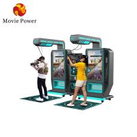 China Virtual Reality Shooting Arcade Game Machine 9d Vr Shoot Game Equipment For 2 Players for sale