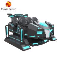 China Purple Horn 9D VR Cinema 6 seats Super Armor Cinema Simulator for sale