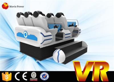 China Virtual Reality 9D Cinema Simulator For Theater Vr 6 Seats Funny Game Machines for sale